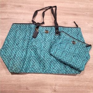 Coach | Bags | Coach Limited Edition Fold Up Travel Set Bag | Poshmark